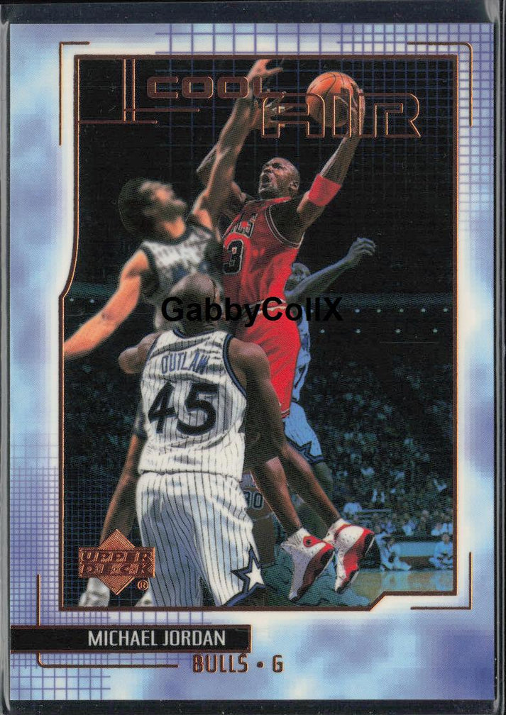 1999-00 Upper Deck #MJ5 Michael Jordan Cool Air – GabbyCollX