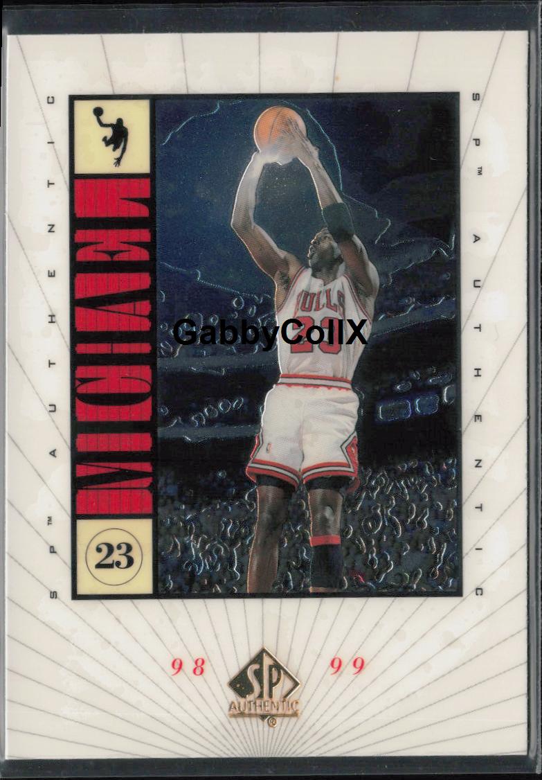 1998-99 SP Authentic #M12 Michael Jordan MICHAEL – GabbyCollX